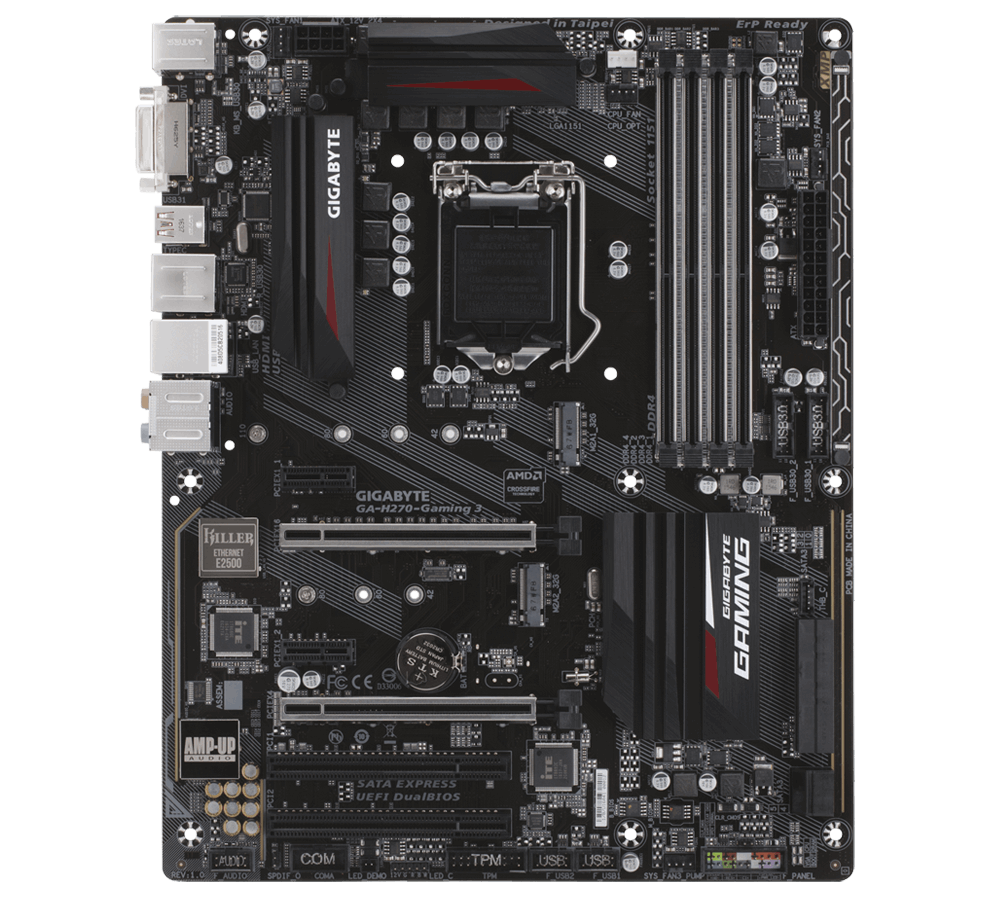 Gigabyte GA-H270-Gaming 3 - Motherboard Specifications On MotherboardDB